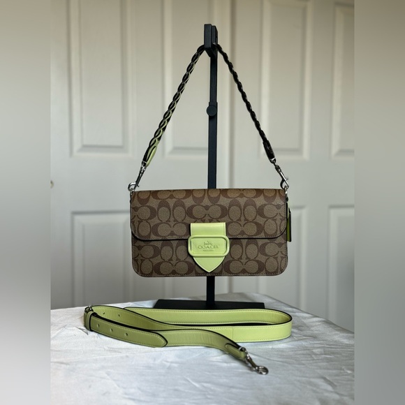 Coach | Bags | Coach Signature Morgan Shoulder Bag | Poshmark